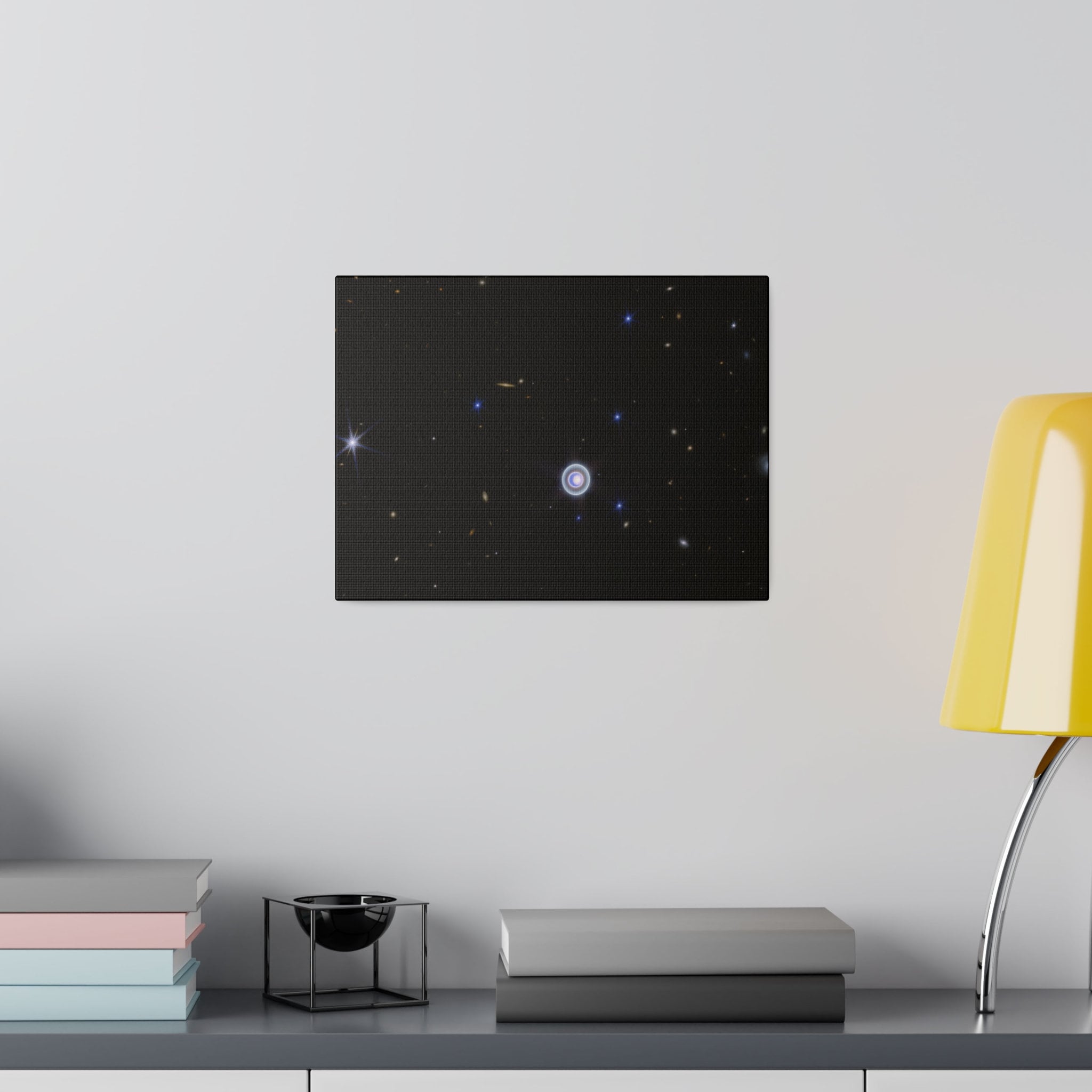 James Webb Uranus Wide Field, NASA Image on Canvas, Space Poster, High ...