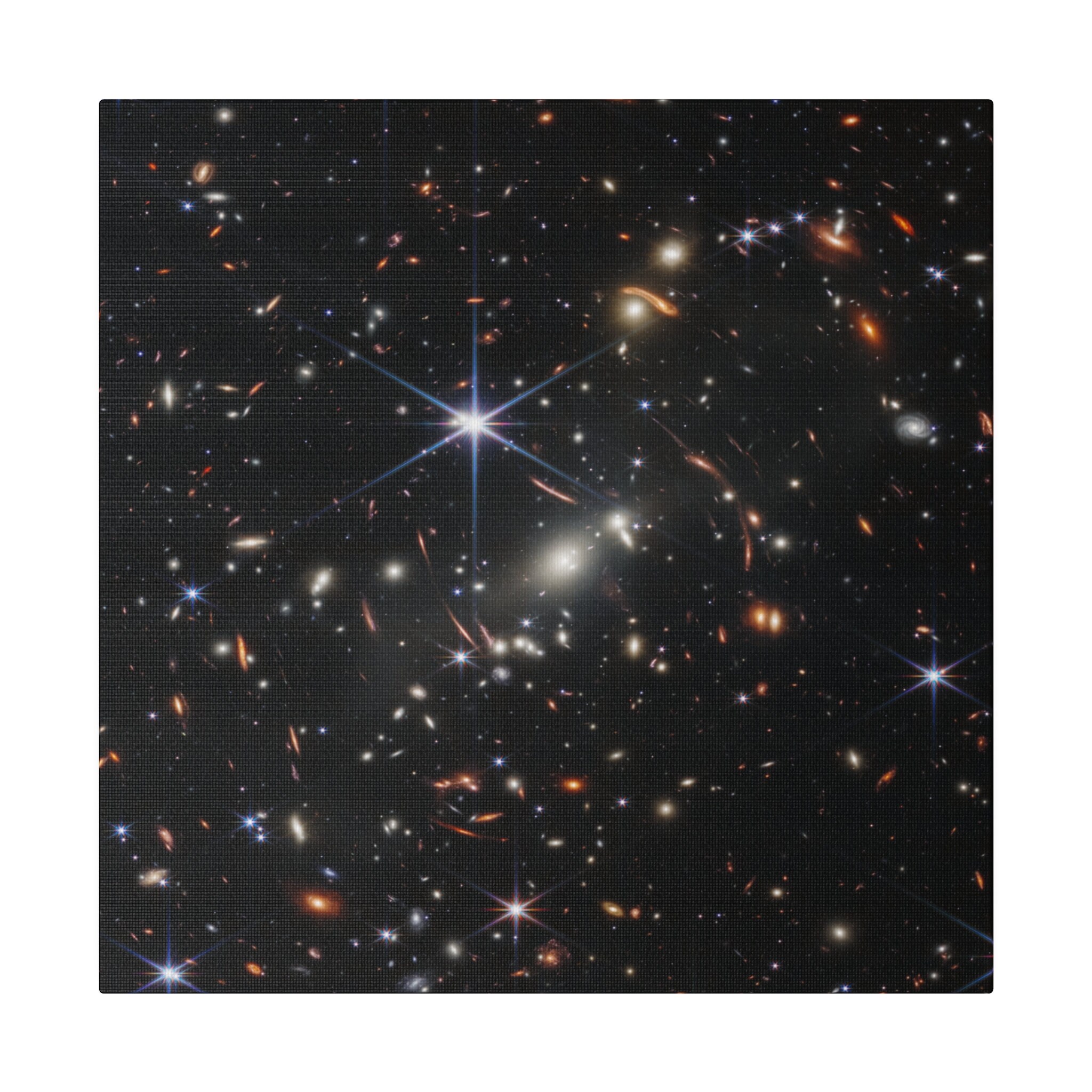 James Webb First Deep Field, NASA Image on Canvas, Space Poster, High ...
