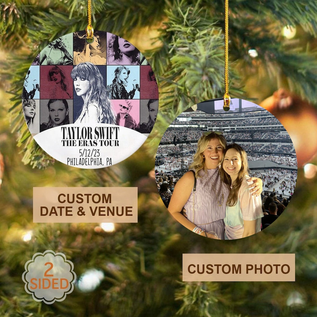Personalized Taylor Swiftie Christmas Ornament Custom Eras - Etsy UK
