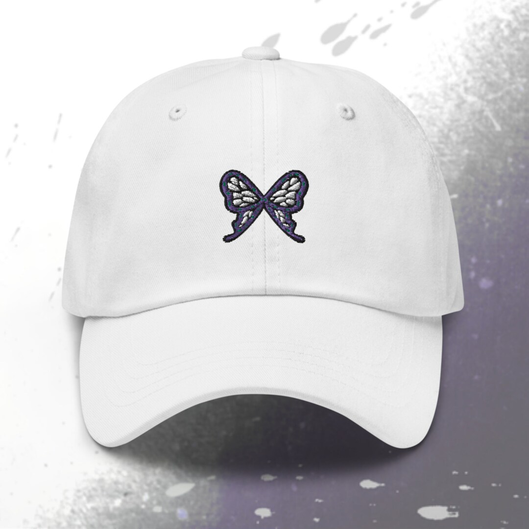 Anime Embroidered Hat, Butterfly Hat, Anime Hat, Anime Gift, Anime Cap ...