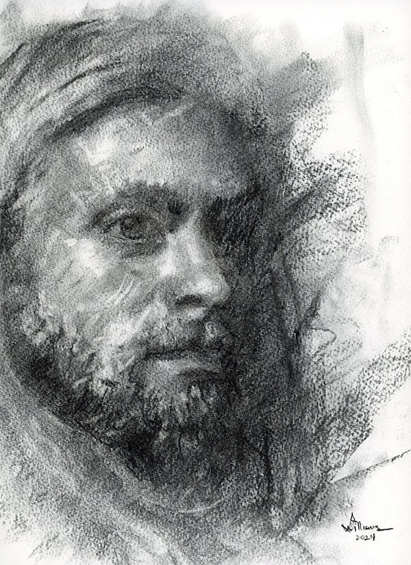 Dissent Charcoal Drawing Original 9" X 12" (one of A Kind - Not a Print ...