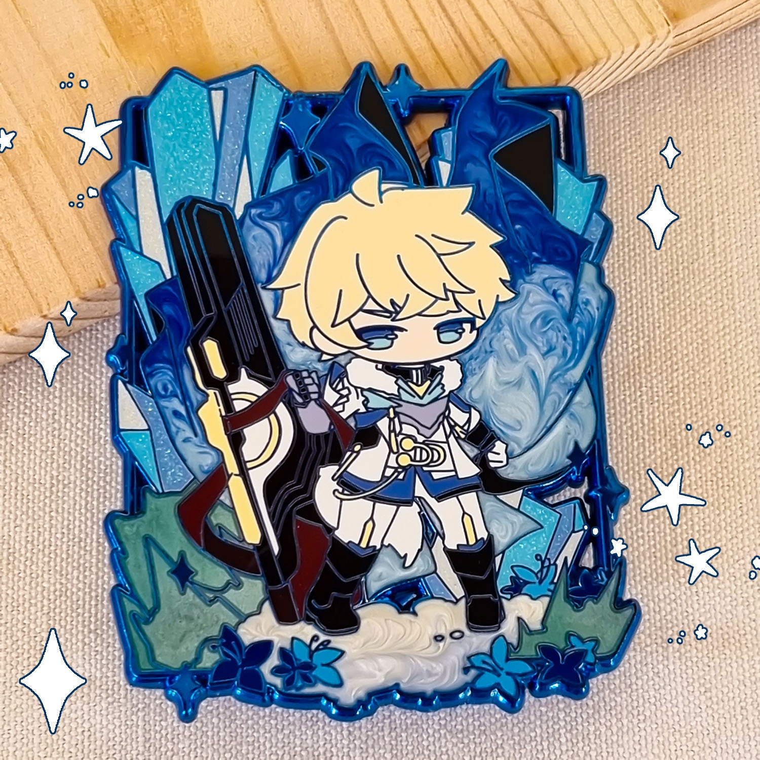 Honkai Starrail Deluxe Enamel Pin + Sticker Set - Etsy
