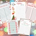 Printable Christmas Wish List Bundle, Letter to Santa (digital Download ...