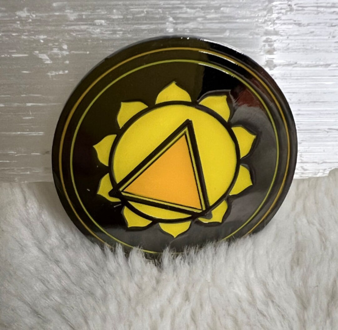 Chakra Coins - SOLAR PLEXUS Chakra - Etsy
