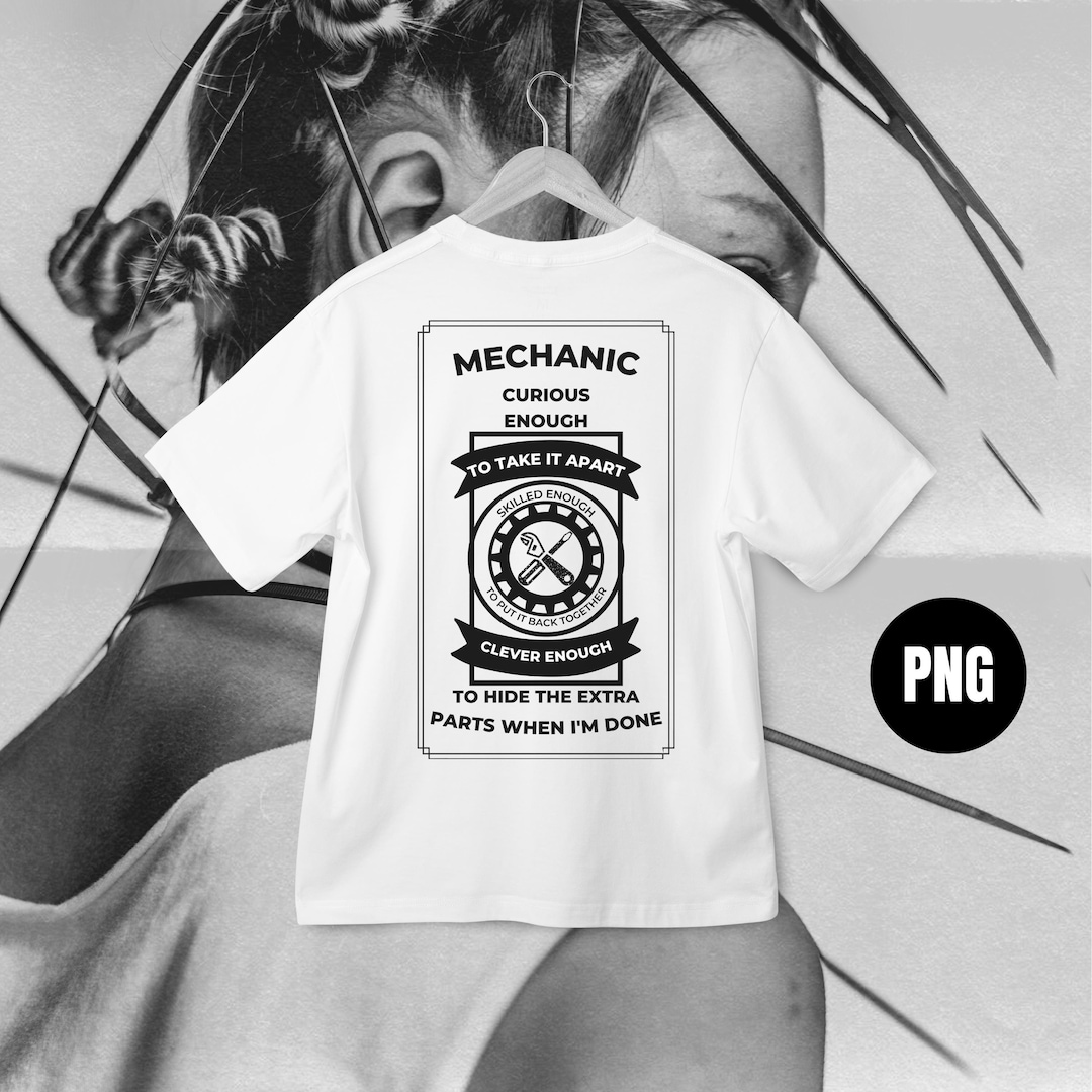Mechanic Graphic PNG for T-shirts, Stickers, and DIY Projects - Etsy