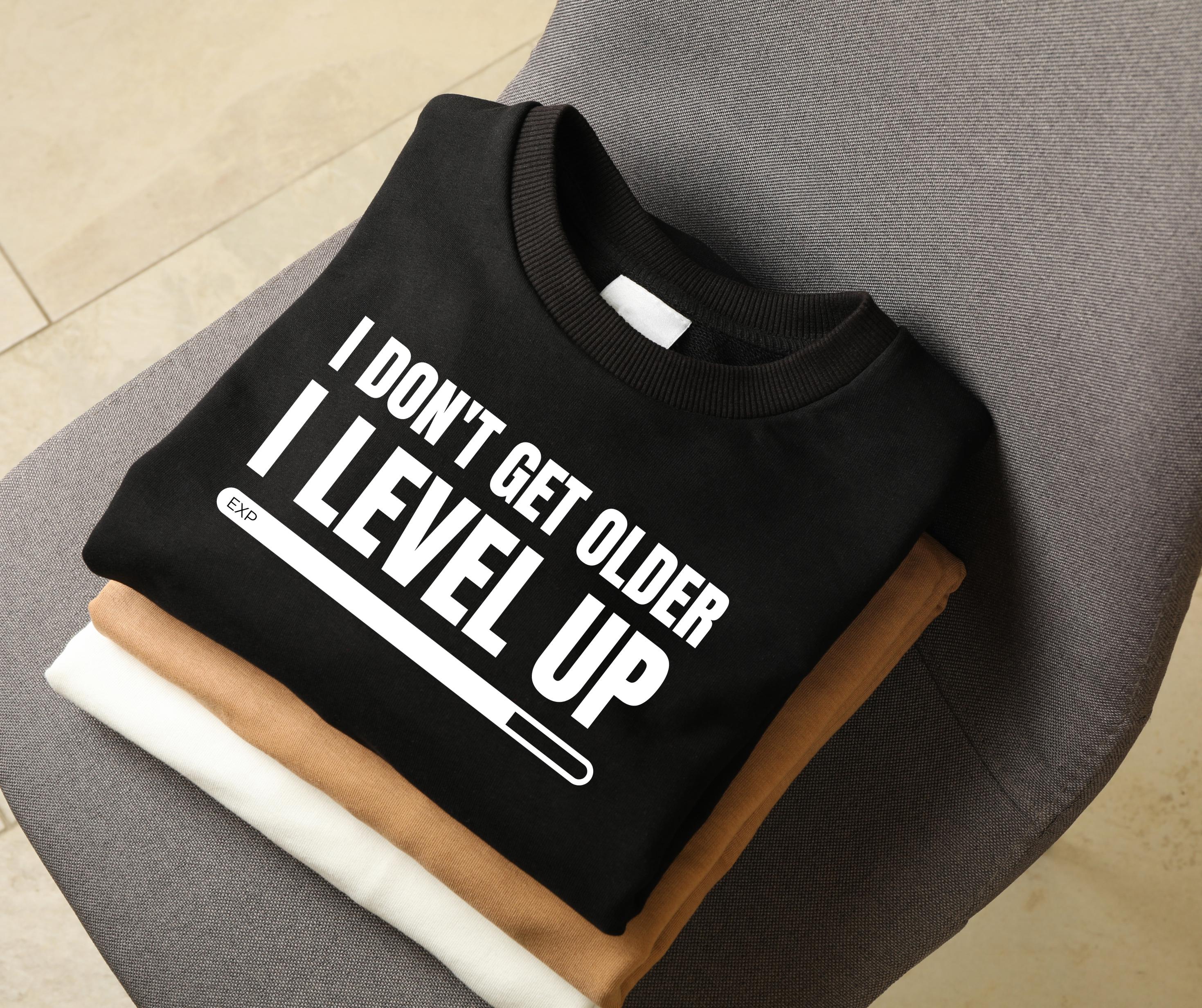 Funny Level up Birthday Quote - Digital Download for T-shirts, Posters ...