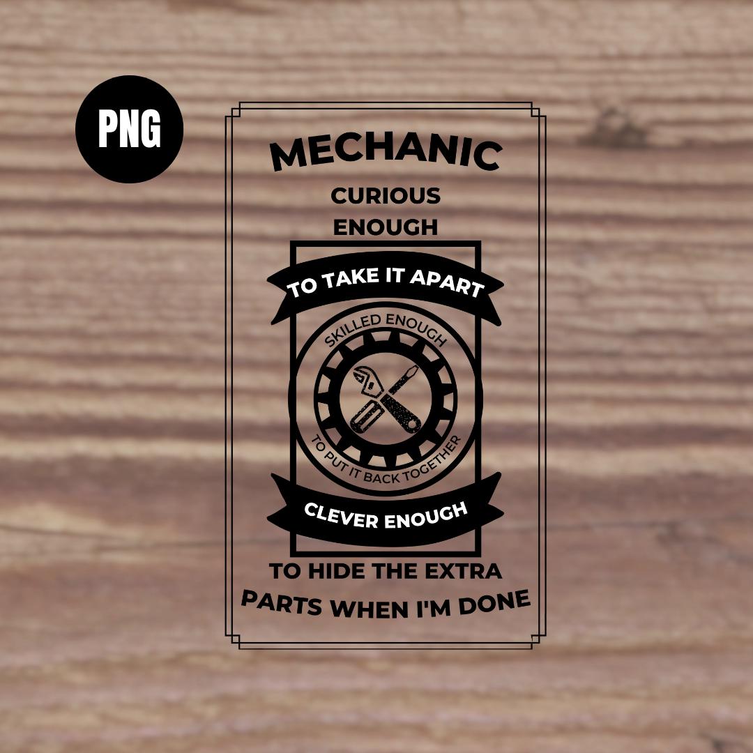 Mechanic Graphic PNG for T-shirts, Stickers, and DIY Projects - Etsy