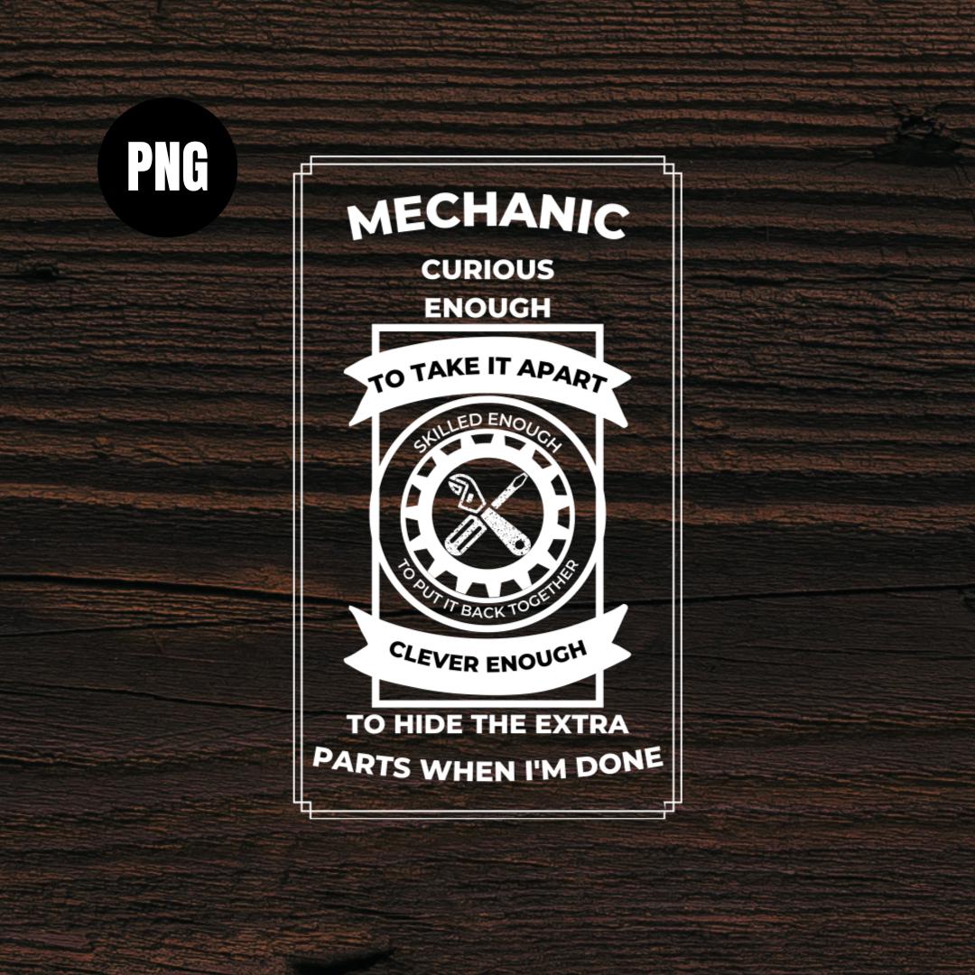 Mechanic Graphic PNG for T-shirts, Stickers, and DIY Projects - Etsy