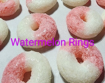 Freeze Dried Watermelon Ring Gummies, Freeze Dried Watermelon Rings ...