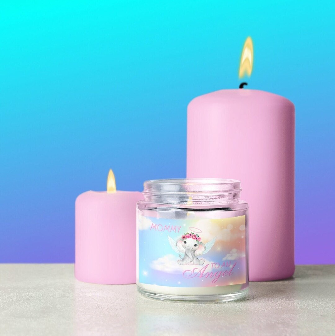 Personalized Loss of Child Memorial Candle, Loss of Son or Daughter ...