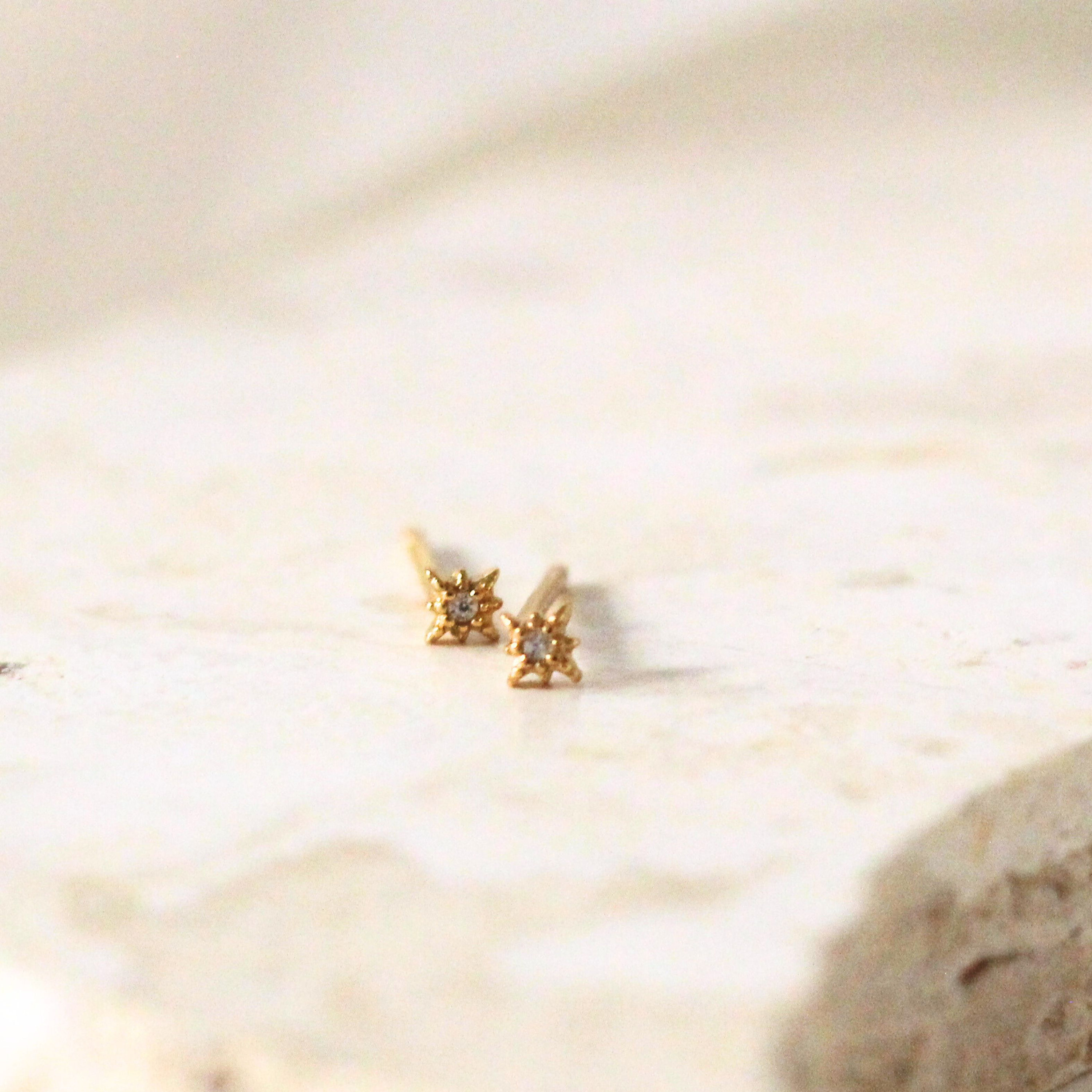 Tiny Star Stud, Gold or Silver, Small Star Earrings, Celestial Jewelry, Star Stud Earrings ...