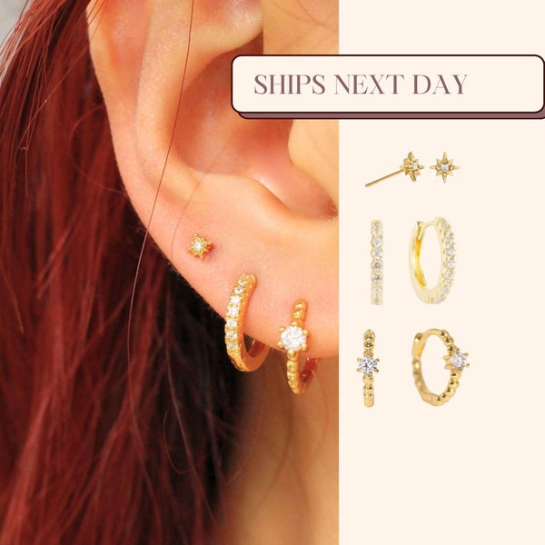 Trio Earring Set - Etsy