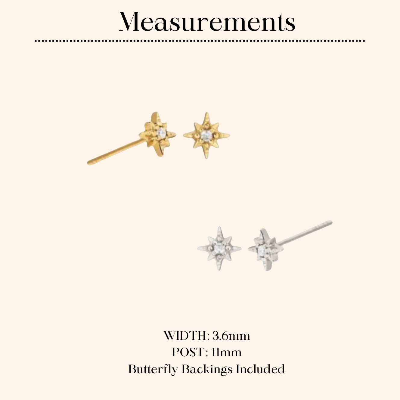 Tiny Star Stud, Gold or Silver, Small Star Earrings, Celestial Jewelry ...