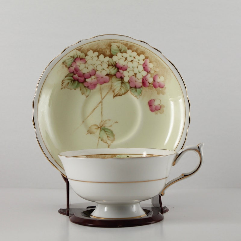 Hydrangea Tea Cup - Etsy