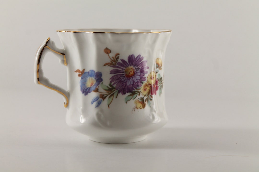Lovely Floral Teacup ONLY | Hammersley 4772 | Garden Tea Cup | English ...