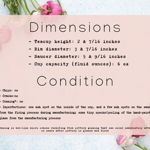 Gladstone Blue Rhapsody Teacup Blue Floral Eastern Asian English Bone ...