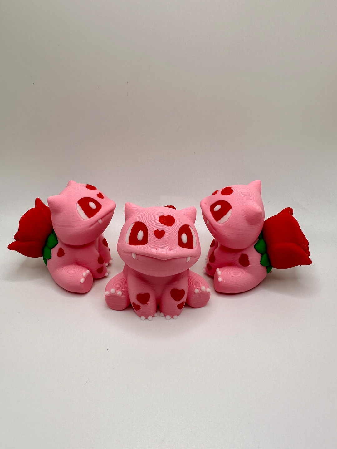 Mini Valentine Bulbasaur 3 Pack - Etsy