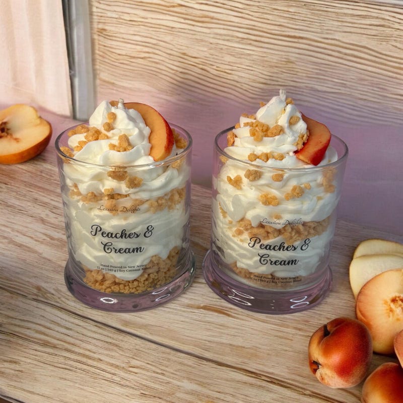 Peach Lover Candle - Etsy