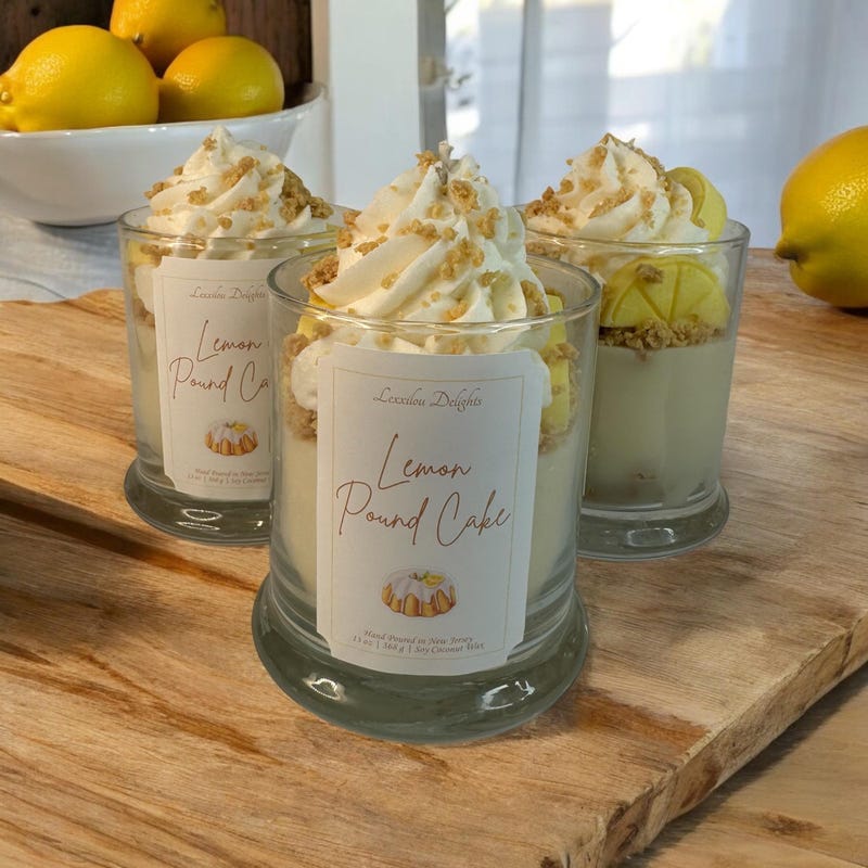 Lemon Candle - Etsy