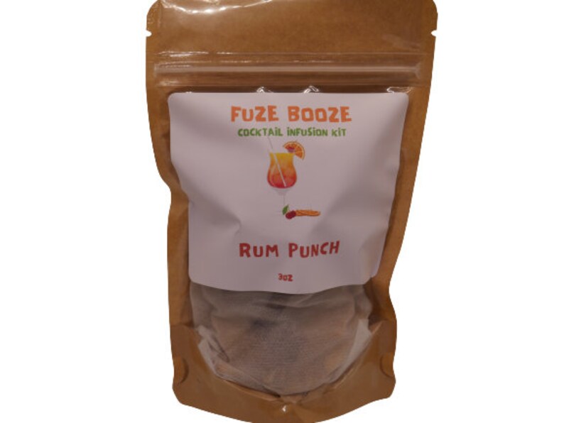 Fuze Booze Rum Punch Infusion Kit - Etsy