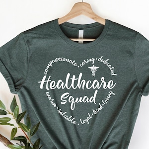 Healthcare Squad Shirts, Health Care Worker Shirt, Health Care Hero ...