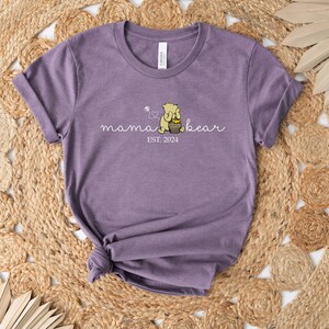 Mama Pooh Bear Shirt, Winnie the Pooh Mama Shirt, Cute Mom T Shirt ...