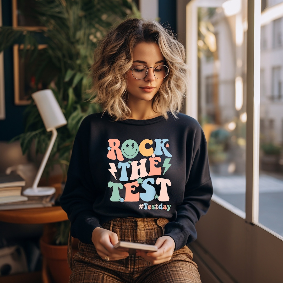 Teacher Shirt Test Day, Rock the Test Shirt, Test Day Shirt, Test Squad ...