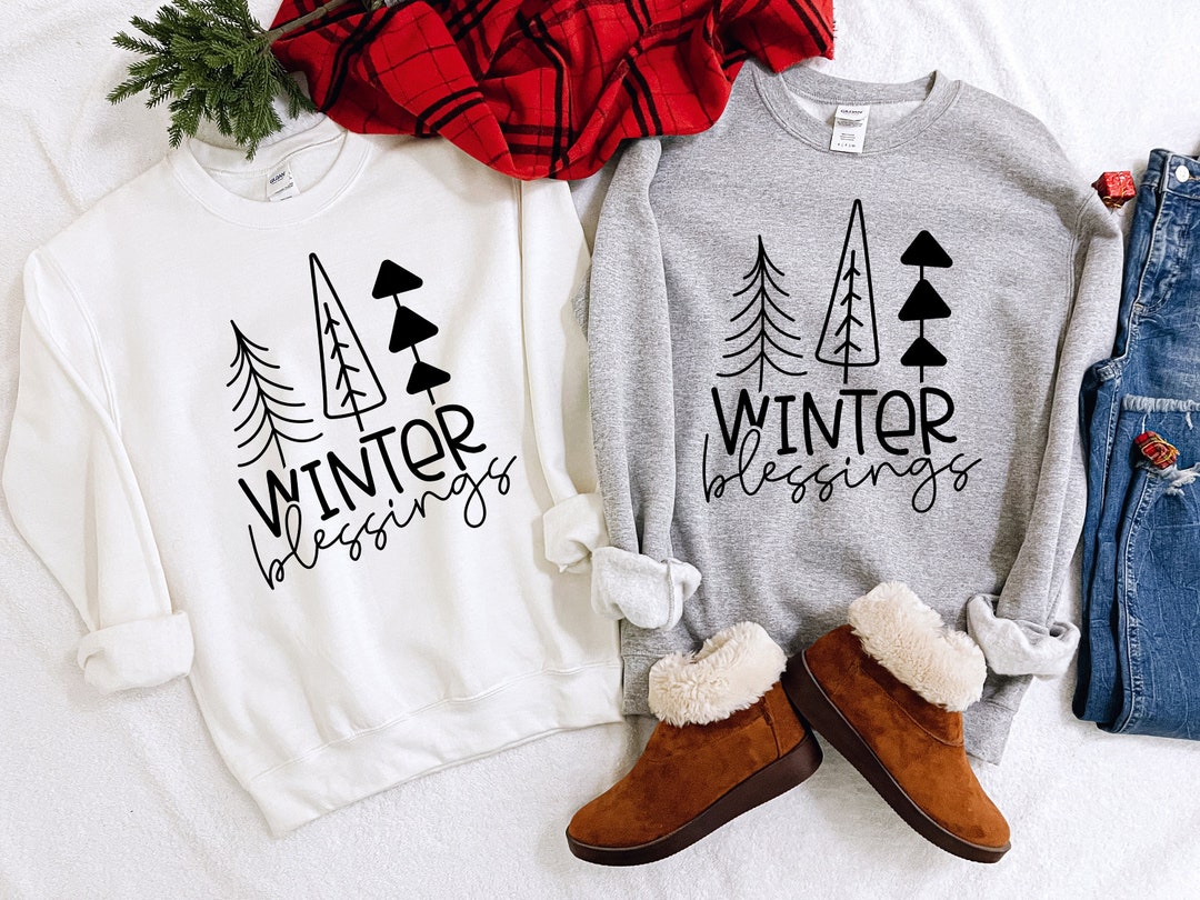 Winter Blessing Shirt, Hello Winter Shirt, Winter Shirt, Winter Tshirt ...