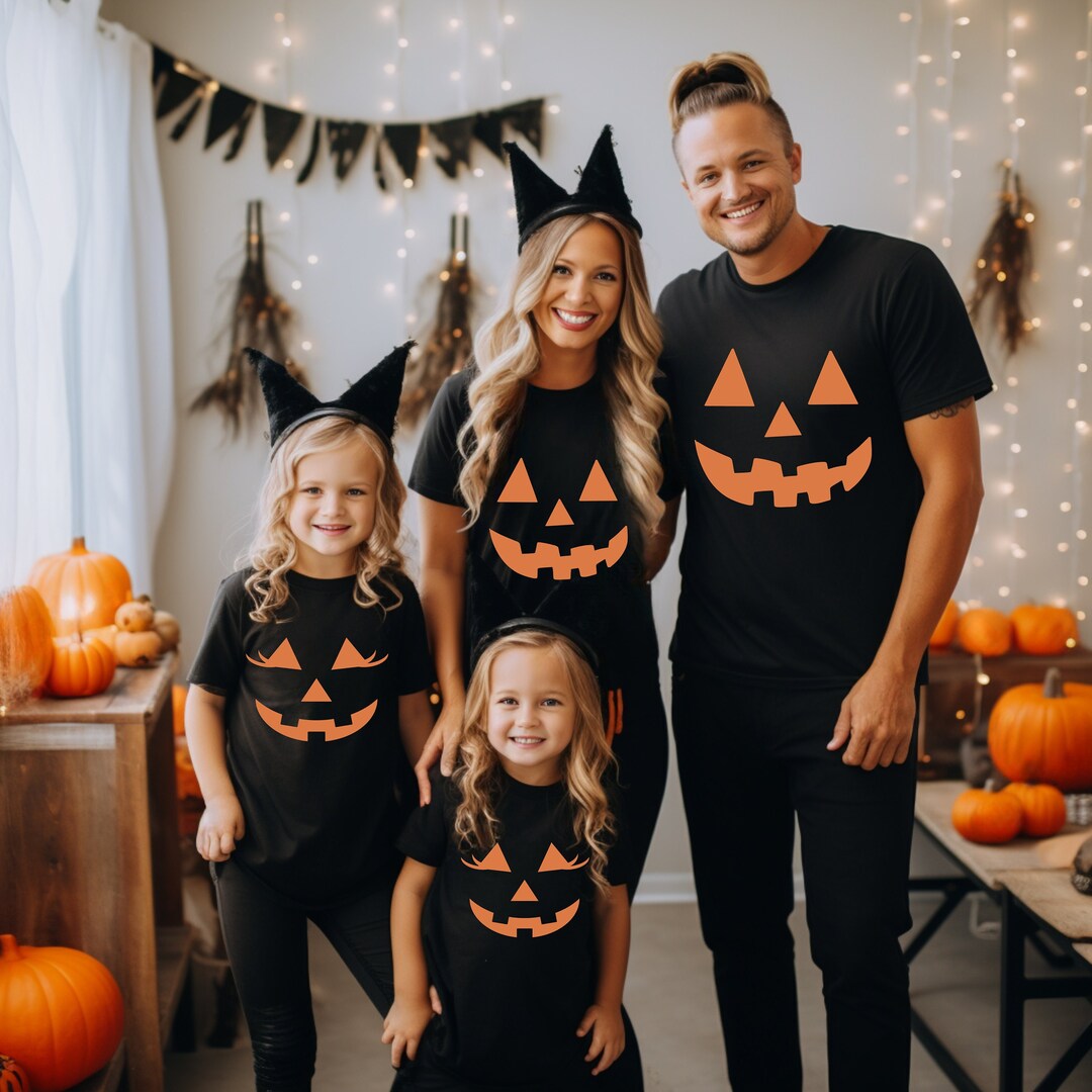 Jack O Lantern Pumpkin Face Shirt, Halloween Shirt, Scary Pumpkin Shirt ...