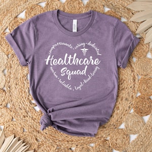Healthcare Squad Shirts, Health Care Worker Shirt, Health Care Hero ...