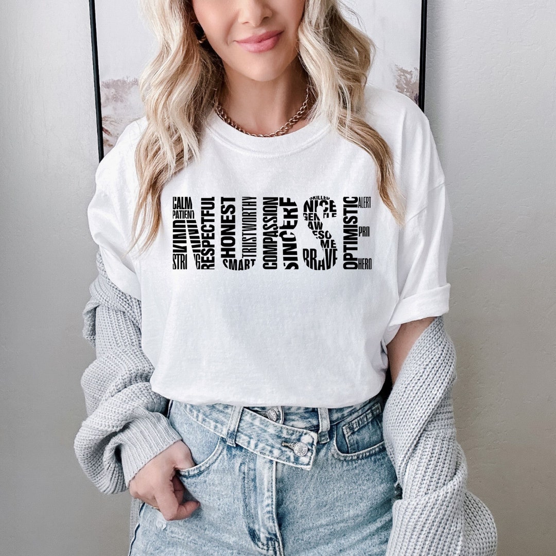 Nurse Shirt, Nurse Superhero T-shirt, Cute Nurse Gift, Nurse Hero ...