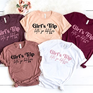 Girls Trip Shirts, Cheaper Than Therapy 2024, Girls Weekend Shirt, Girls Night Out Shirt, Girls ...