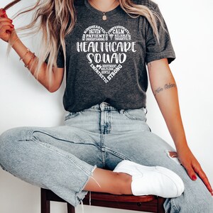 Healthcare Squad Shirts, Health Care Worker Shirt, Health Care Hero ...