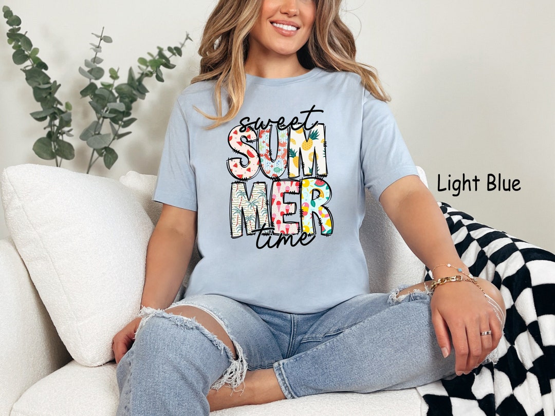 Sweet Summer Time Shirt, Leopard Print Shirt, Summer Shirt, Beach Tank ...