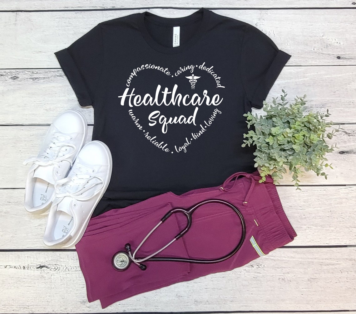 Healthcare Squad Shirts, Health Care Worker Shirt, Health Care Hero ...