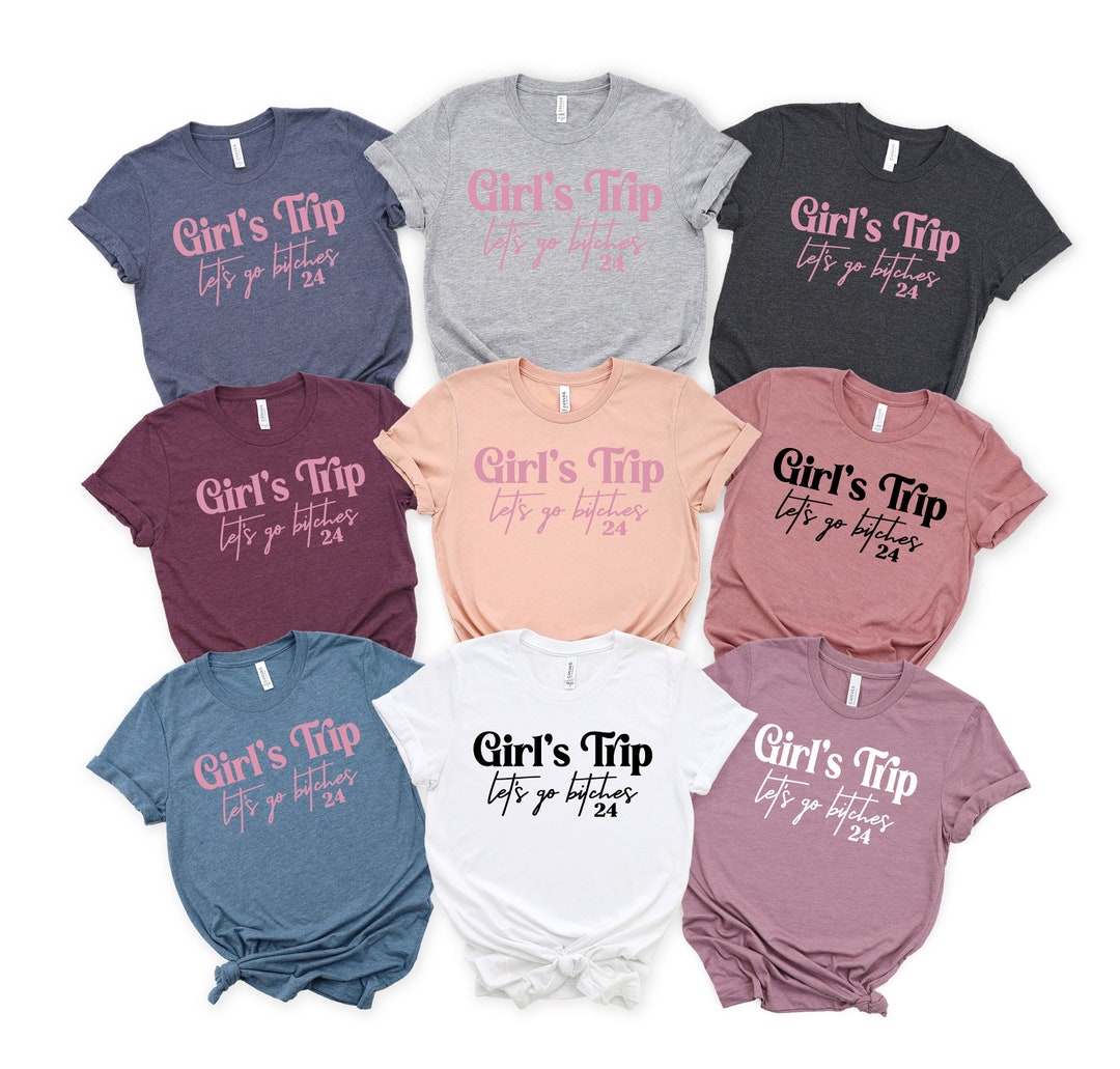 Girls Trip Shirts, Cheaper Than Therapy 2024, Girls Weekend Shirt ...