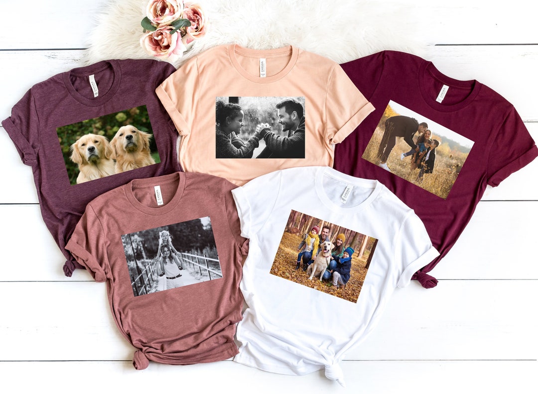 Custom Shirt With Photo, Custom Shirt for Man, Custom Photo Shirt ...