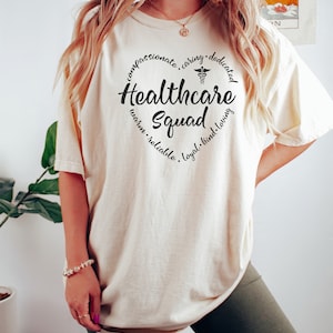 Healthcare Squad Shirts, Health Care Worker Shirt, Health Care Hero ...