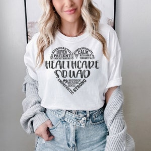 Healthcare Squad Shirts, Health Care Worker Shirt, Health Care Hero ...