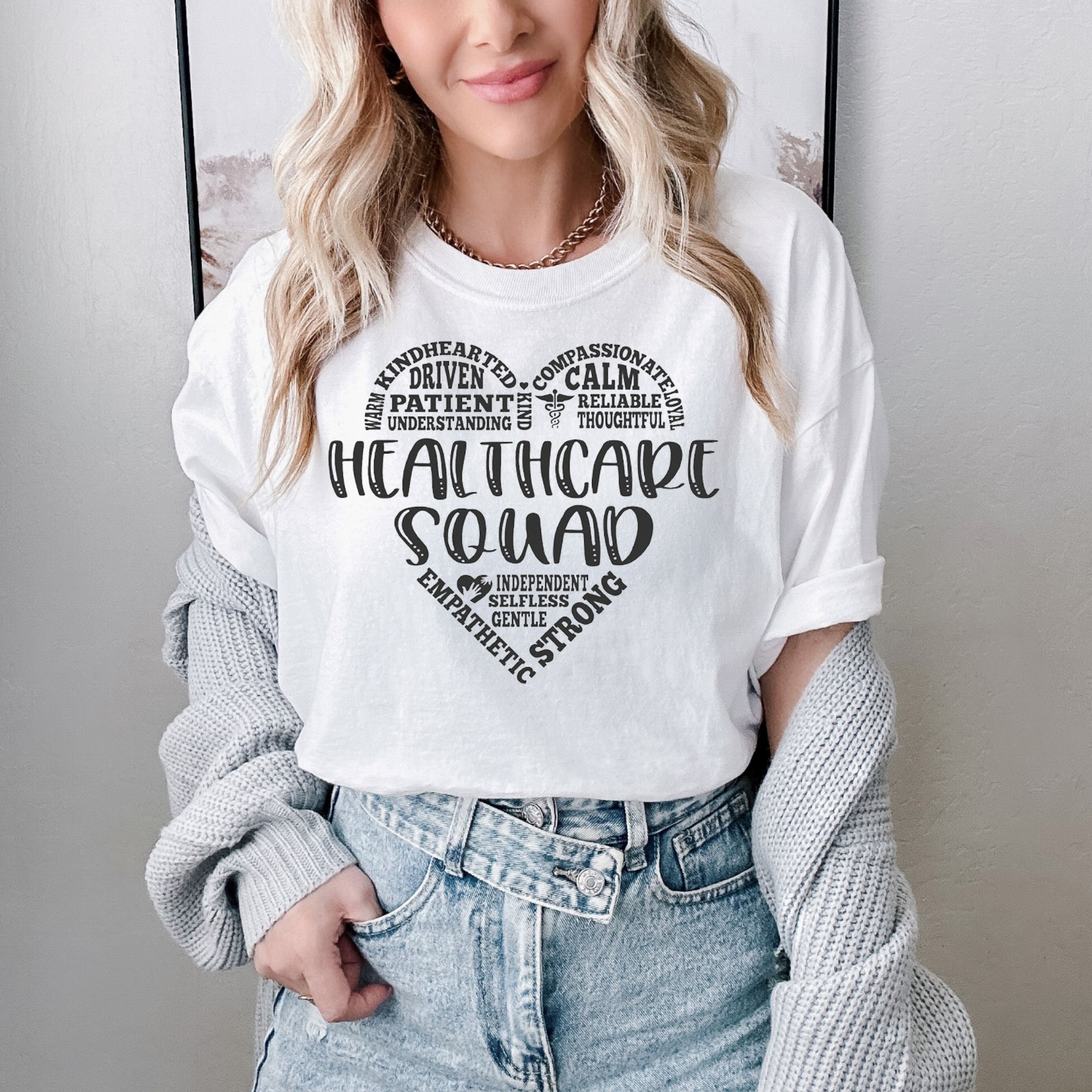 Healthcare Squad Shirts, Health Care Worker Shirt, Health Care Hero ...