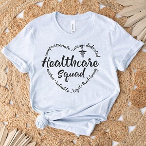 Healthcare Squad Shirts, Health Care Worker Shirt, Health Care Hero ...