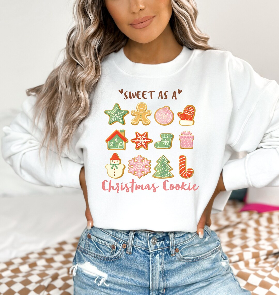 Gingerbread Cookies Sweatshirt, Christmas Shirt, Christmas Matching ...