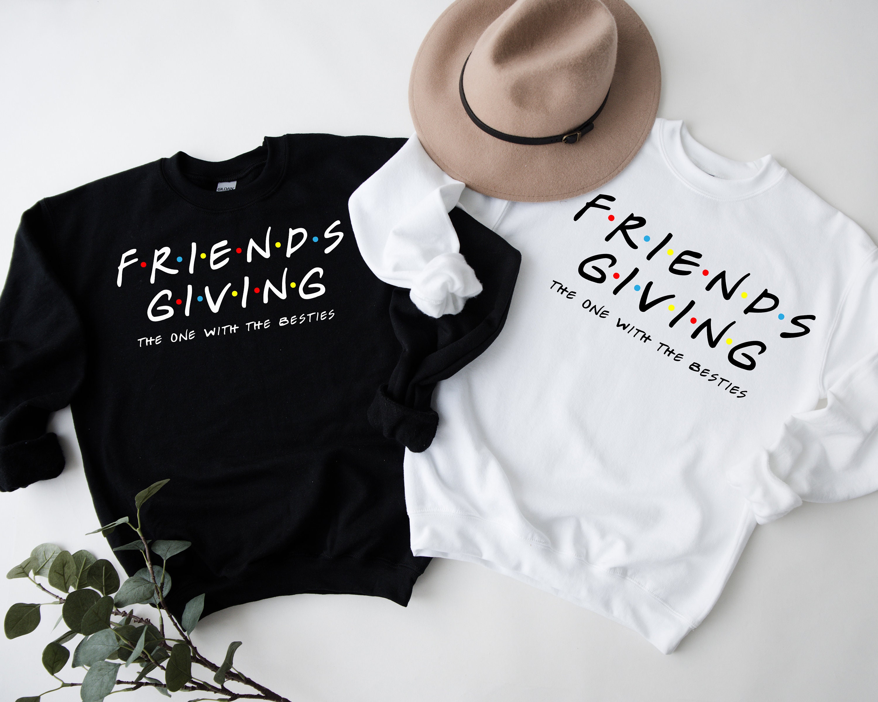 Happy Friends Giving Shirt Friendsgiving Shirts Friends - Etsy