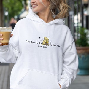 Mama Pooh Bear Shirt, Winnie the Pooh Mama Shirt, Cute Mom T Shirt ...