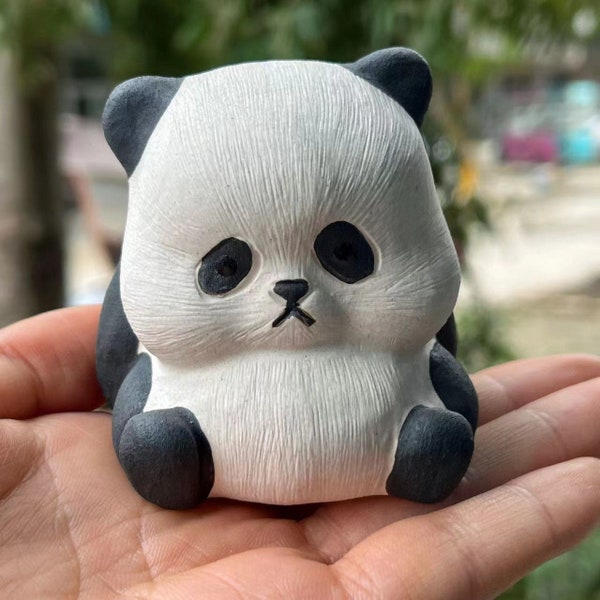 Ceramic Panda - Etsy