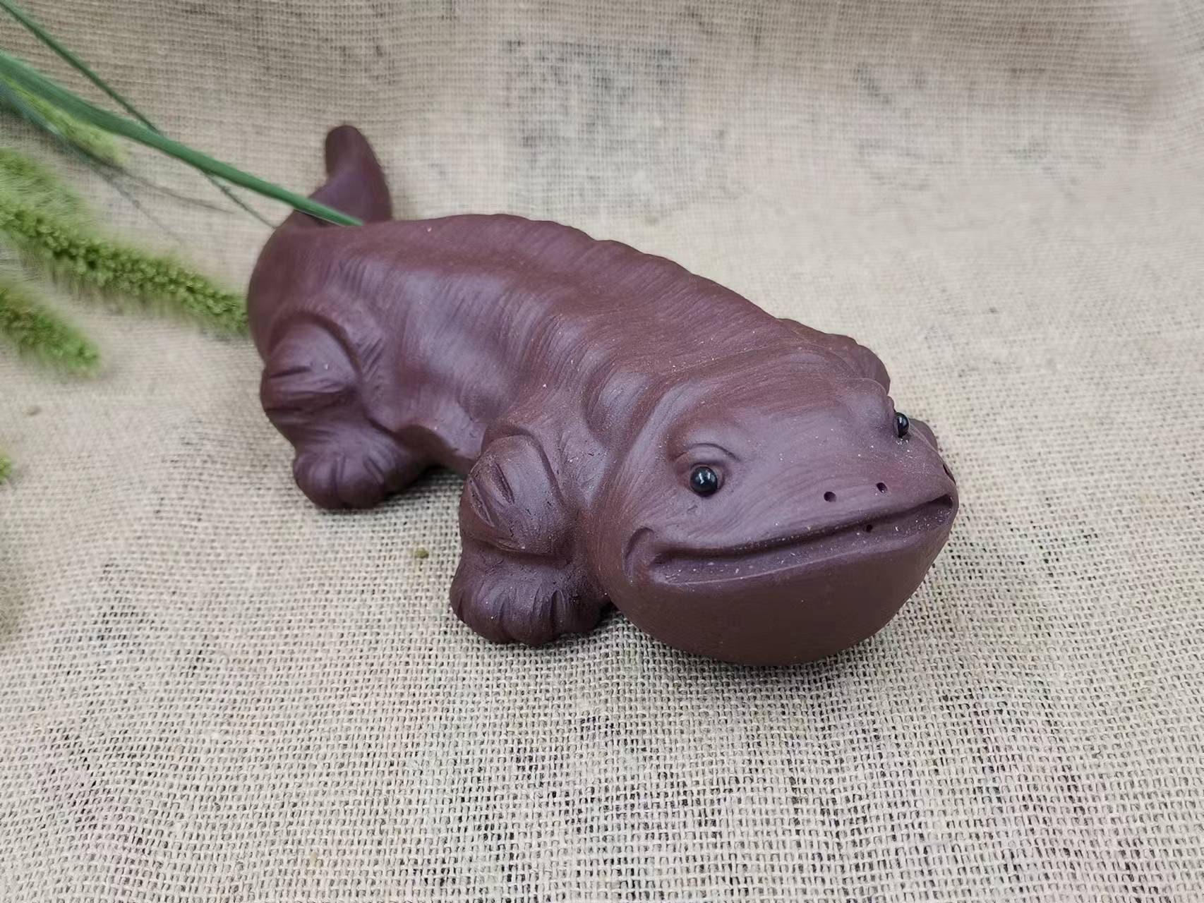 Funny Ceramics Giant Salamander Statue Ceramic Clay Pottery - Etsy