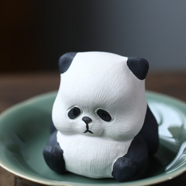 Ceramic Panda - Etsy