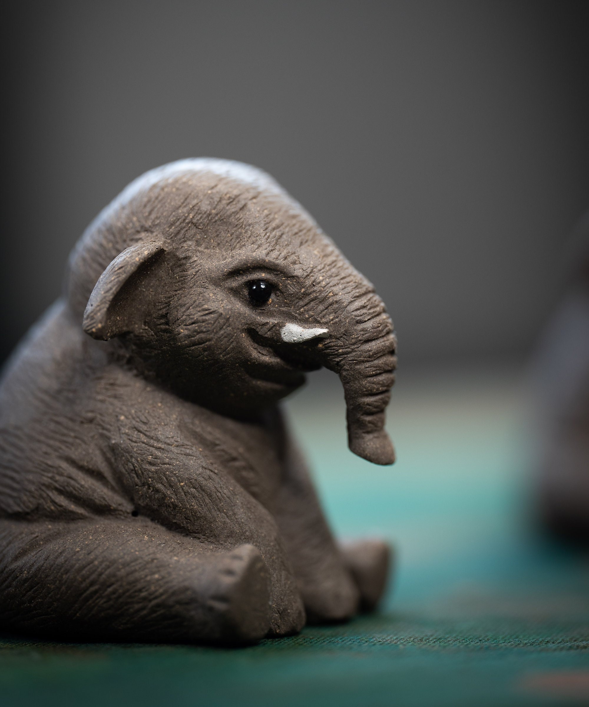 Clay Sculptures Of Elephants