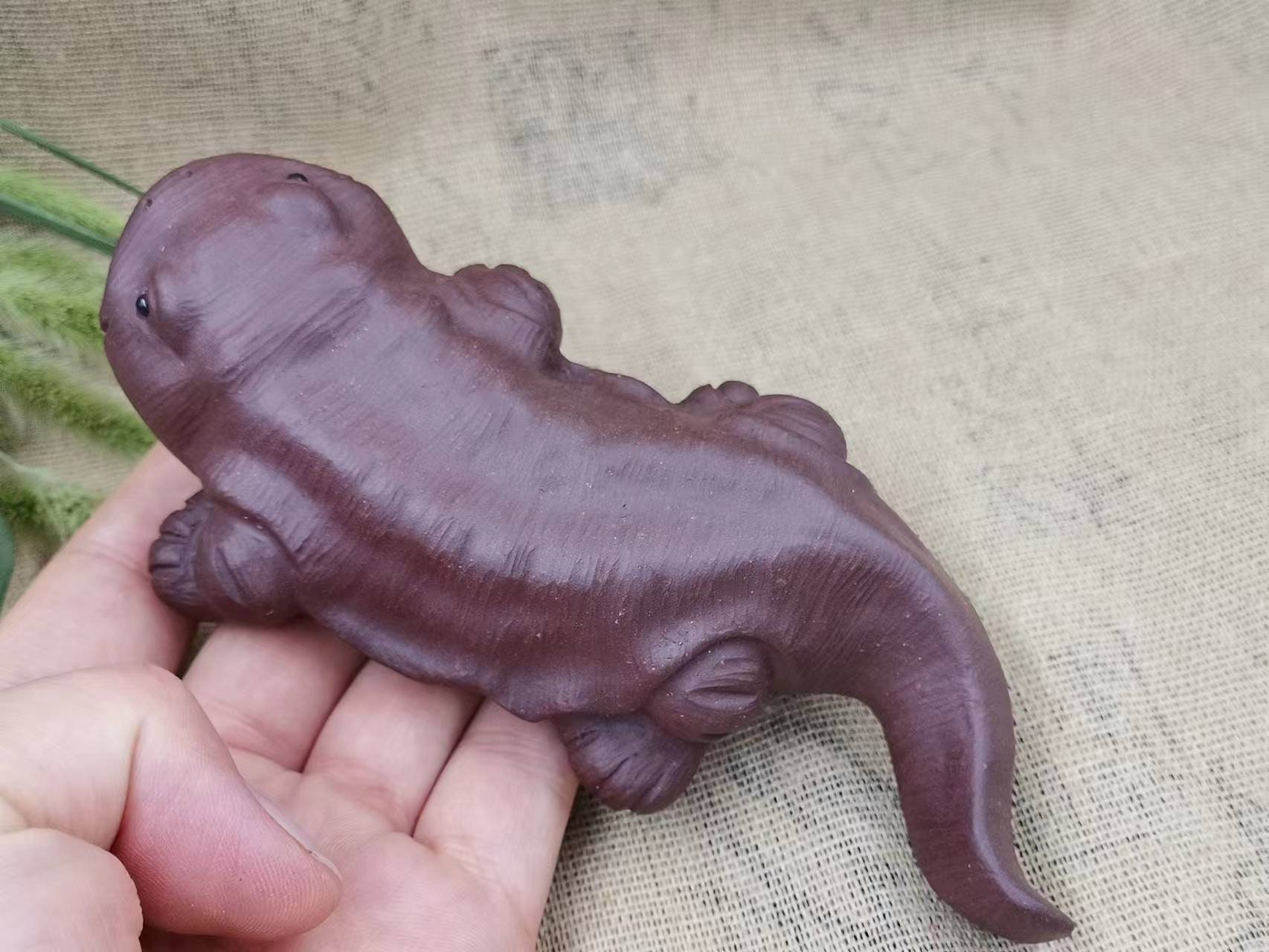Funny Ceramics Giant Salamander Statue Ceramic Clay Pottery - Etsy