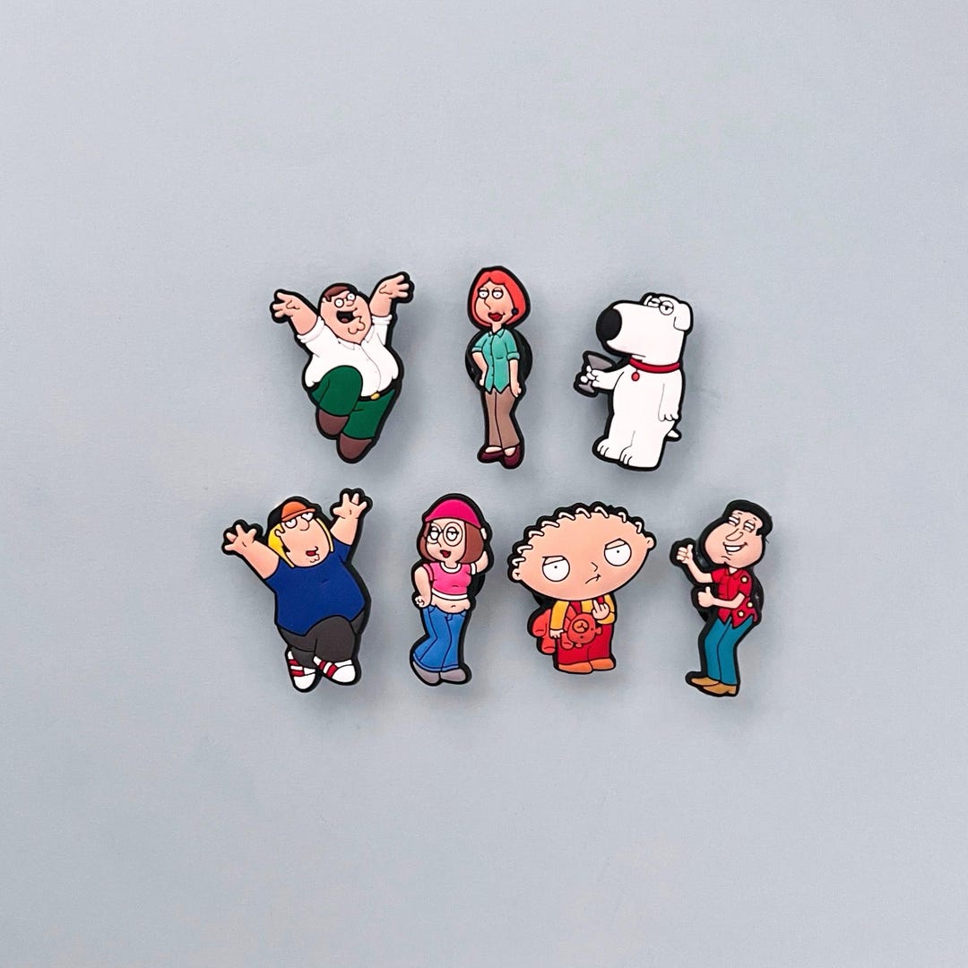 Family Guy Clog Charms - Adult Cartoon TV Shoe Comedy Funny Dog ...